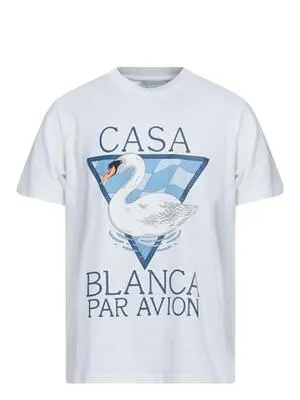 Casablanca T-shirt Size Organic Cotton - White