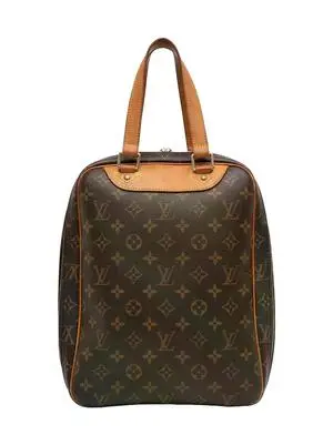LOUIS VUITTON 2005 Monogram Excursion Handbag - Brown
