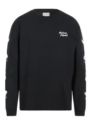 Maison Kitsuné T-shirt Size Cotton - Black