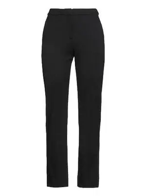 Karl Lagerfeld Tapered Mid-rise Trousers - Black