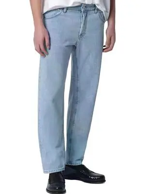 PT TORINO Buttoned Straight Leg Jeans - Blue