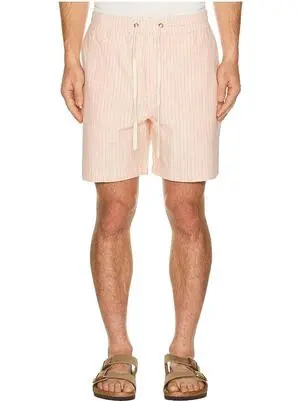 Marine Layer Saturday Beach Short - Rosette Stripe