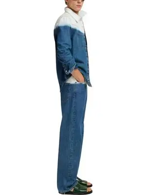 MARNI Denim Shirt With Degradé Finish