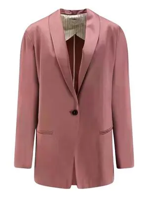 ALYSI Single-breasted Blazer - Pink
