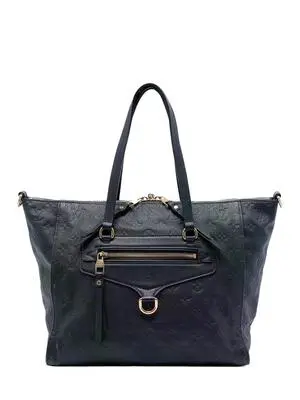 LOUIS VUITTON Louis Vuitton 2012 Monogram Empreinte Lumineuse PM Satchel Blue