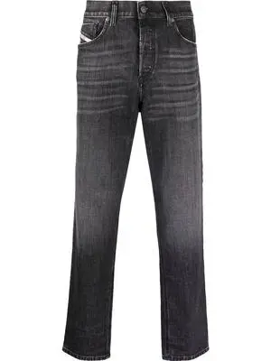 DIESEL® D-fining Tapered Jeans - Black