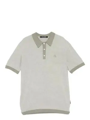 Karl Lagerfeld Ottoman Polo Shirt - Grey