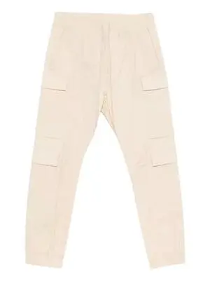 Rick Owens Drawstring Cargo Trousers - Neutrals