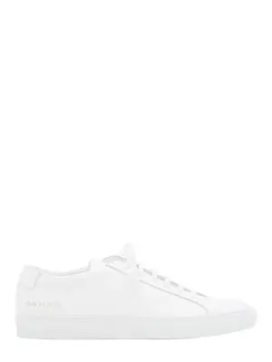 COMMON PROJECTS Achilles Low Leather Trainers Bianco