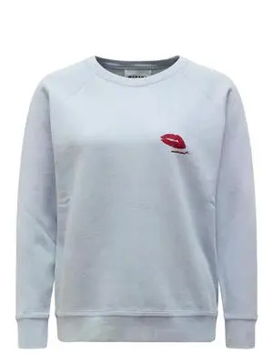 MARANT ETOILE Embroidered Sweatshirt - Blue