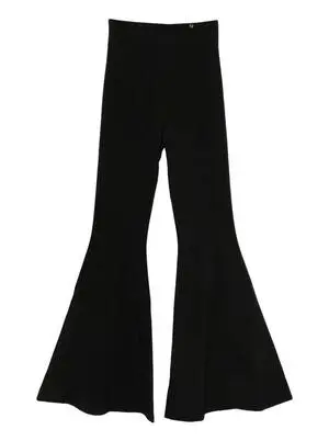 CATALINA Flared Trousers - Black