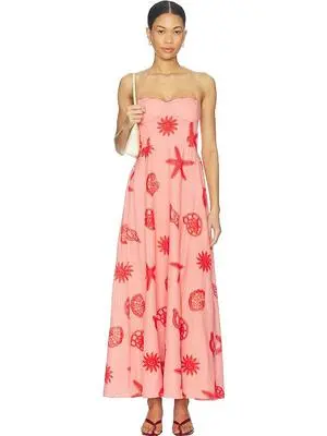 Saylor Cassia Dress - Rose