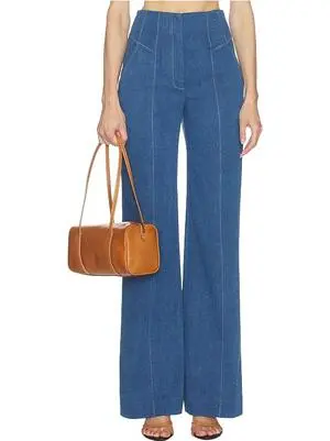 Veronica Beard Frenkle Pant - Blue
