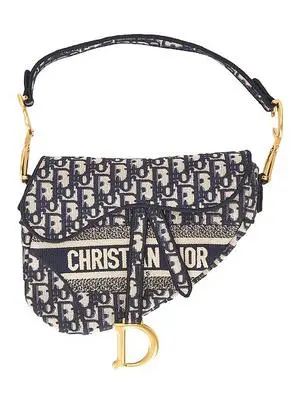FWRD RENEW Dior Saddle Bag - Blue