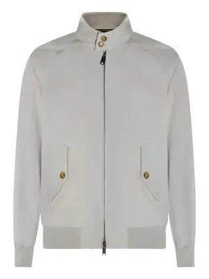 BARACUTA G9 Harrington High-collar Jacket - Grey