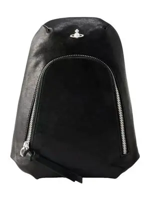 VIVIENNE WESTWOOD Orb-detail Messenger Bag - Black