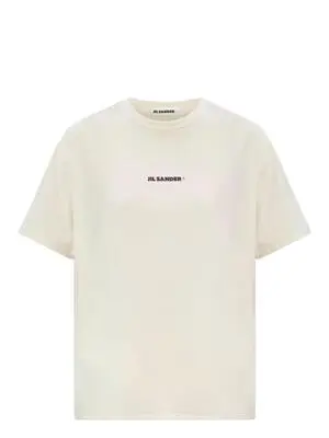 JIL SANDER Logo T-shirt - Neutrals