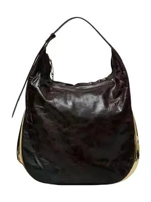 Benedetta Bruzziches Leather Shoulder Bag - Brown