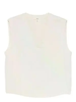 Barena Venezia Betta V-neck Top - Neutrals