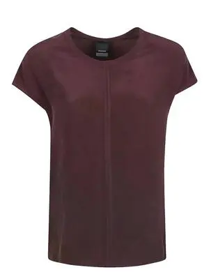 Pinko Seam-detail T-shirt - Red