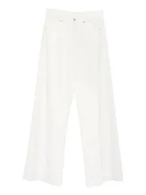 NINE:INTHE:MORNING Audrey Straight Leg Jeans White