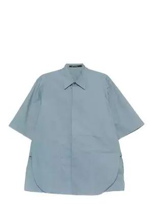 Sofie D'hoore Bodhi Round-hem Shirt - Blue
