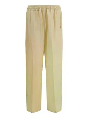 UMIT BENAN Drawstring Trousers Yellow