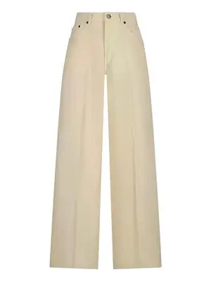 HAIKURE Bethany Wide Leg Jeans Neutrals
