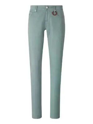 TRAMAROSSA Ring-Detail Jeans Blue