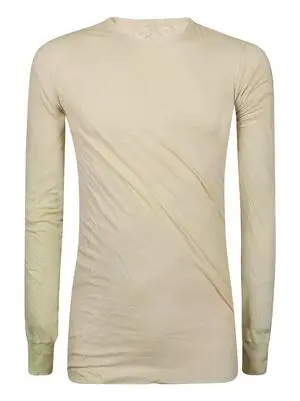 Rick Owens Double Long-sleeve Cotton T-shirt - Neutrals
