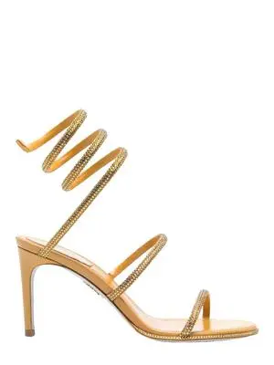 Rene Caovilla Cleo Embellished Sandals - Yellow