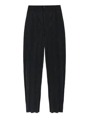 Issey Miyake Pleated Trousers - Black