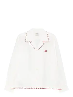 BODE Redbud Long-sleeve Shirt - White
