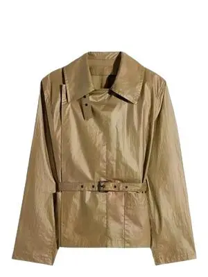 LEMAIRE Lemiare Belted Wrap Jacket - Neutrals