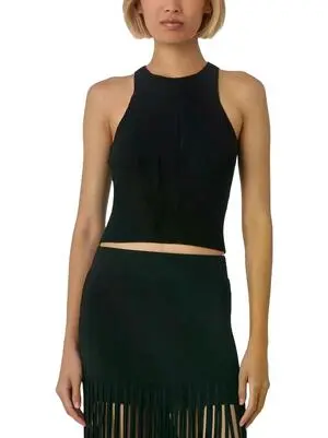 TOCCIN Avery Racer Tank Black
