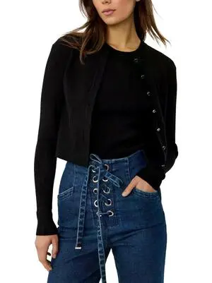 TOCCIN Zoe Slim-fit Buttoned Cardigan - Blue