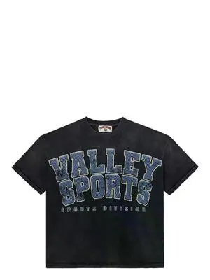 VALE FOREVER Print T-shirt - Black