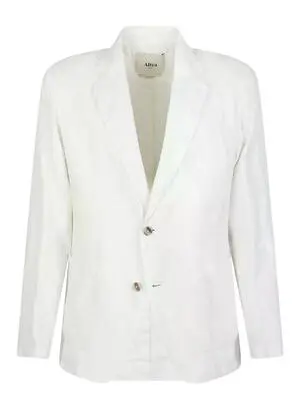 Altea Button Single-breasted Blazer - White