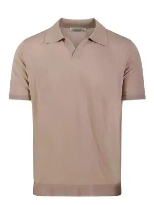 ROBERTO COLLINA V-neck Top - Neutrals