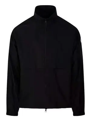Moncler Rastaban Logo-patch Zip Jacket - Black