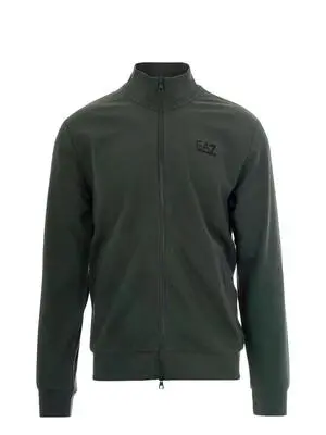 EA7 Zip-closure Sweatshirt - Green