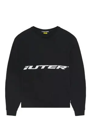 IUTER Waffle Long-sleeve T-shirt - Black