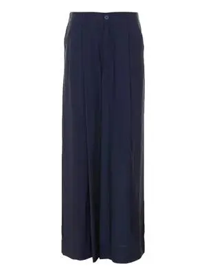 ELE Button-fastening Trousers - Blue