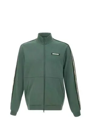 EA7 Logo-detail Sweatshirt - Green