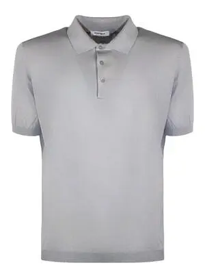 KANGRA Button Polo Shirt - Grey