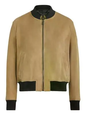 Belstaff Bomber Jacket With Zip Fastening - Neutrals