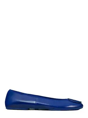 Tory Burch Reva Travel Ballet Flats - Blue