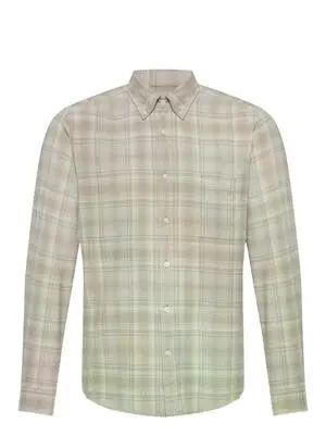 BOSS Checked Pocket Shirt - Neutrals