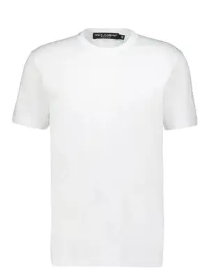 Dolce & Gabbana Crewneck Cotton T-shirt - White