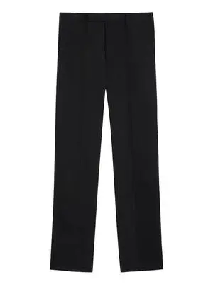 Rick Owens Straight-leg Wool Trousers - Black